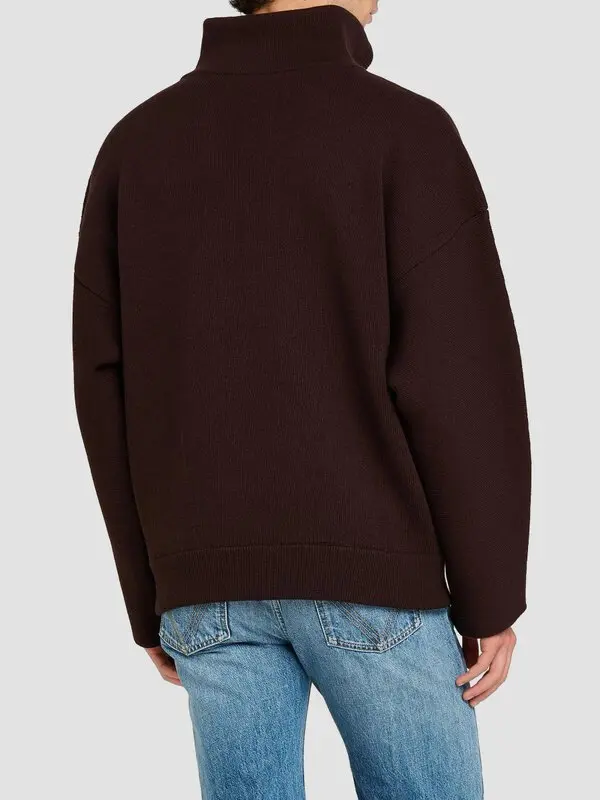 Bottega Veneta Wool Chunky Compact-knit Sweater