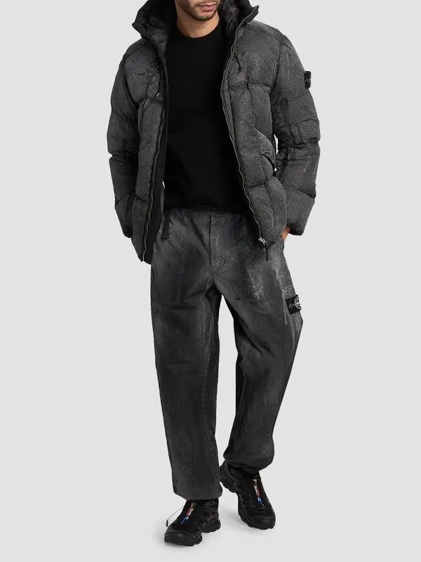 Stone Island Solid Cotton Sweatshirt