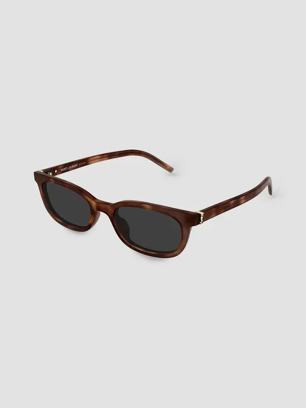 Saint Laurent 53mm Cat-eye Sunglasses - Brown Grey