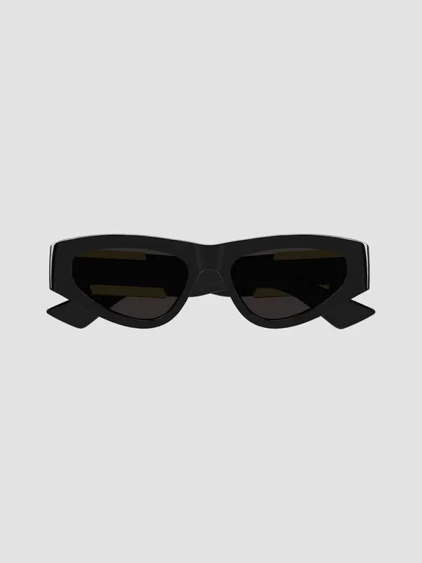 Bottega Veneta Dash Ribbon 53mm Cat-eye Sunglasses - Black