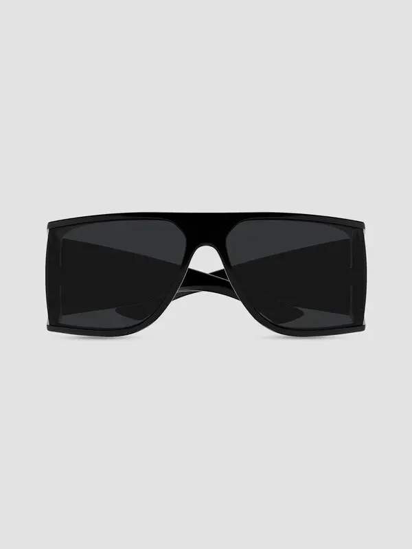 Saint Laurent 75mm Rectangular Sunglasses