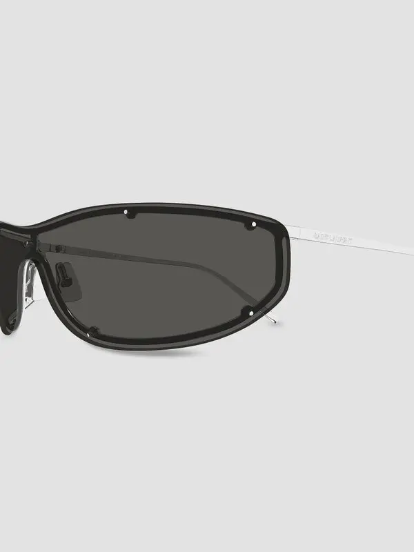 Saint Laurent 99mm Shield Sunglasses