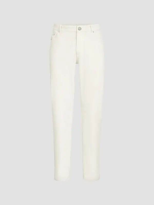 Brunello Cucinelli Gart-dyed Traditional Fit Five-pocket Jeans In Lightweight Denim