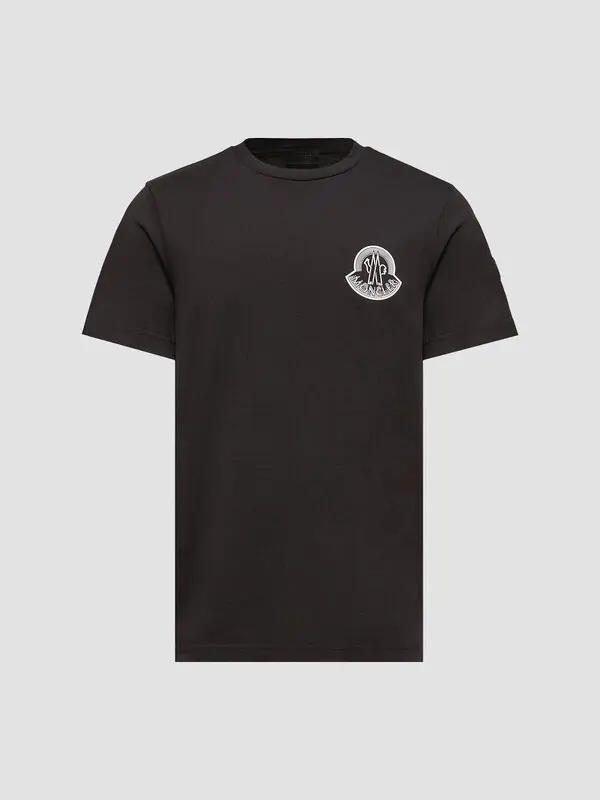 Moncler Crew Neck T-shirt In Cotton Jersey