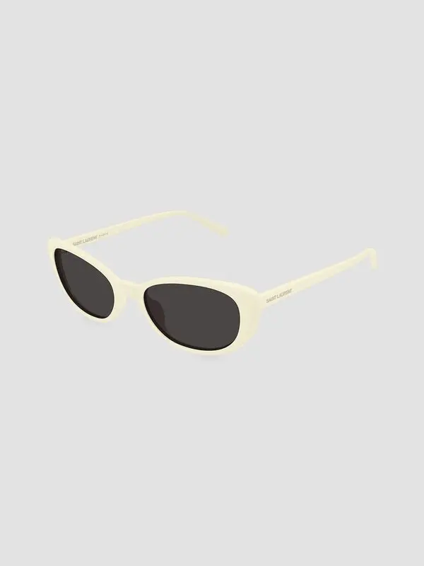 Saint Laurent 52mm Cat-eye Sunglasses - Ivory