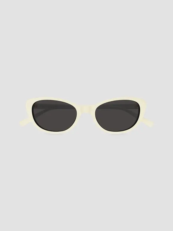 Saint Laurent 52mm Cat-eye Sunglasses - Ivory