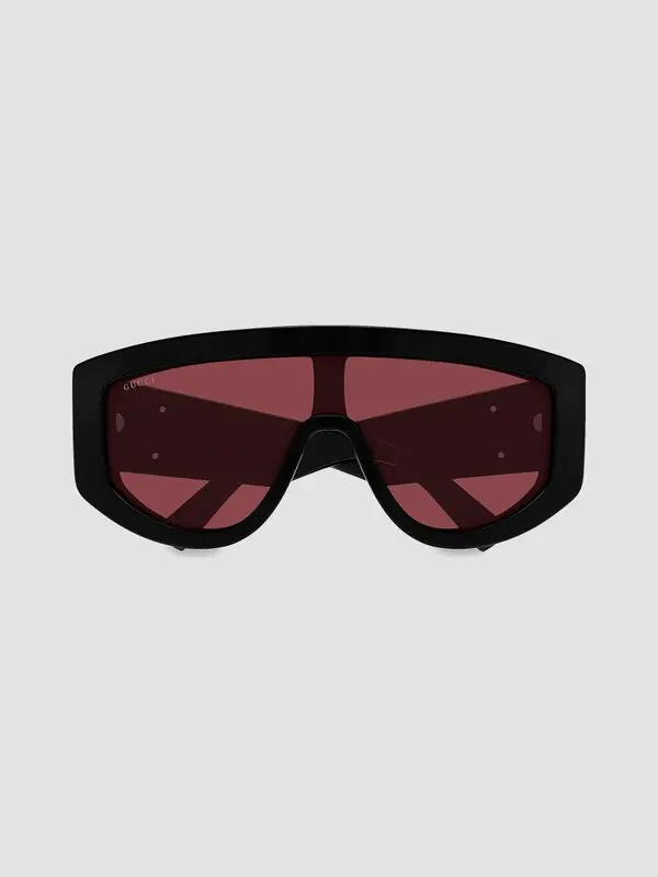 Gucci Gg Extruded 99mm Mask Sunglasses