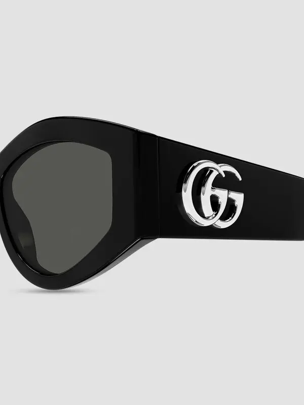Gucci Gg Extruded 53mm Oval Sunglasses