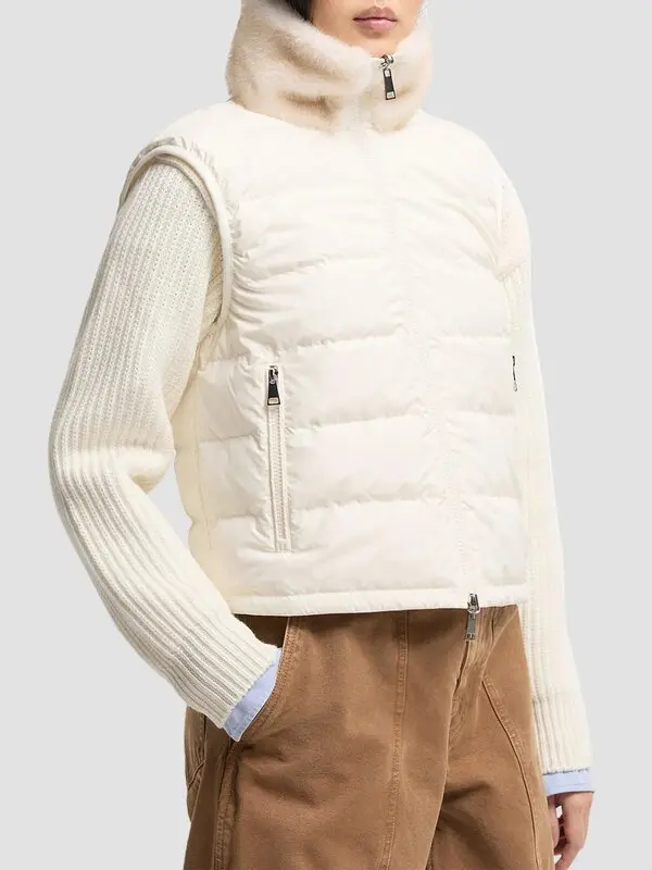 Moncler Pervenche 3-in-1 Puffer Jacket