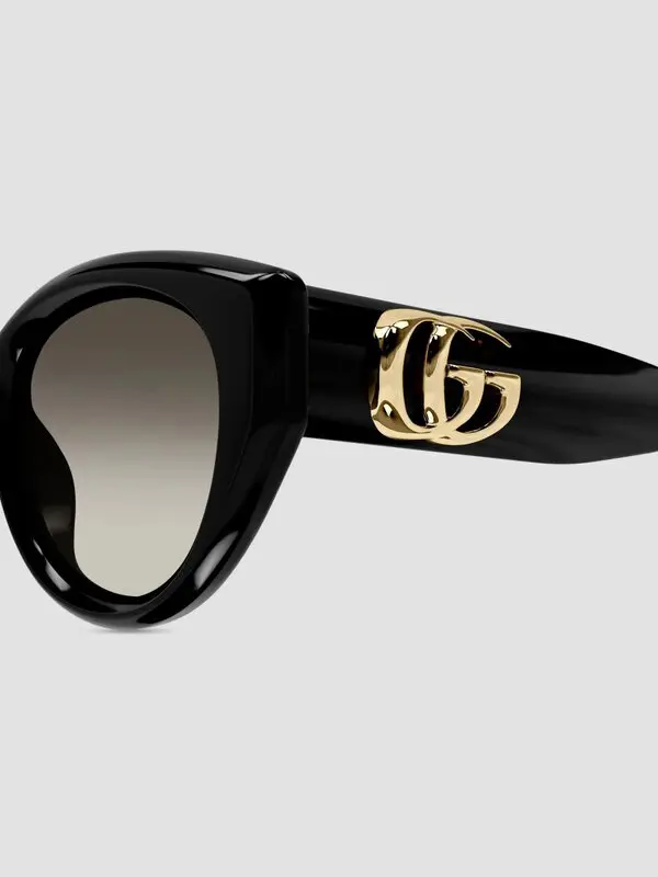 Gucci Gg Bag 52mm Round Sunglasses
