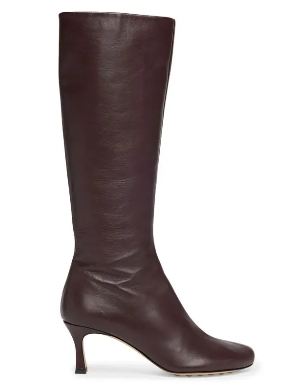 Bottega Veneta Lagoon 60mm Leather Knee-high Boots