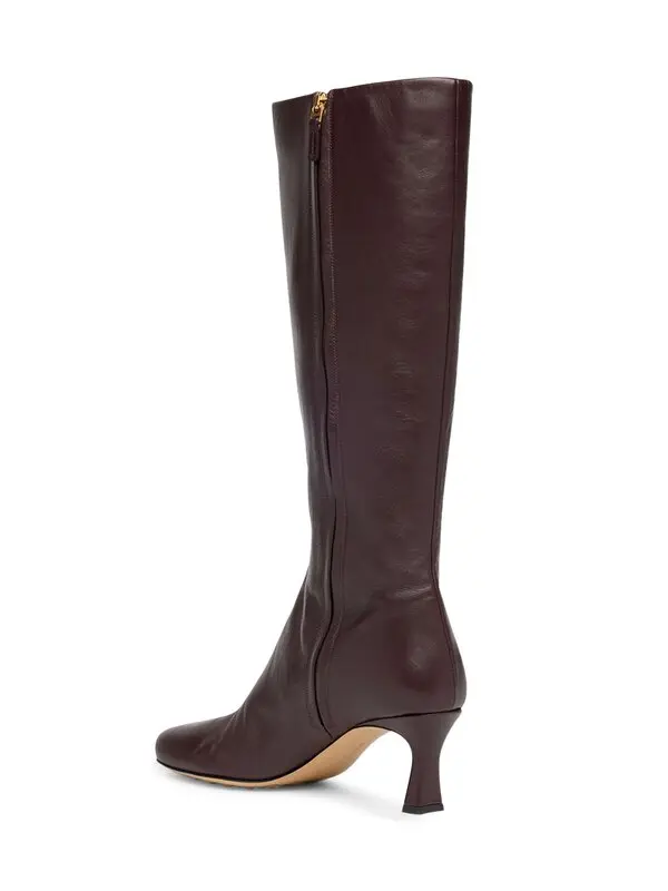 Bottega Veneta Lagoon 60mm Leather Knee-high Boots