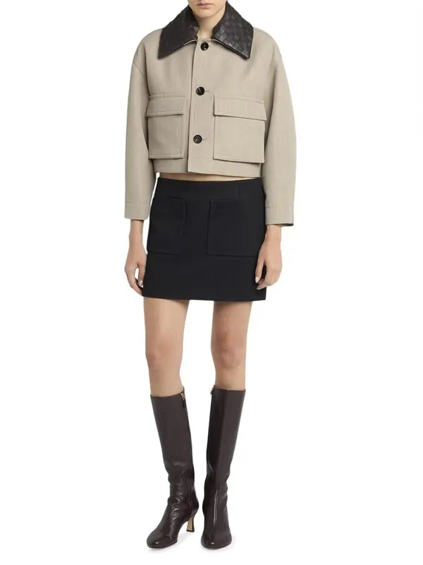 Bottega Veneta Lagoon 60mm Leather Knee-high Boots