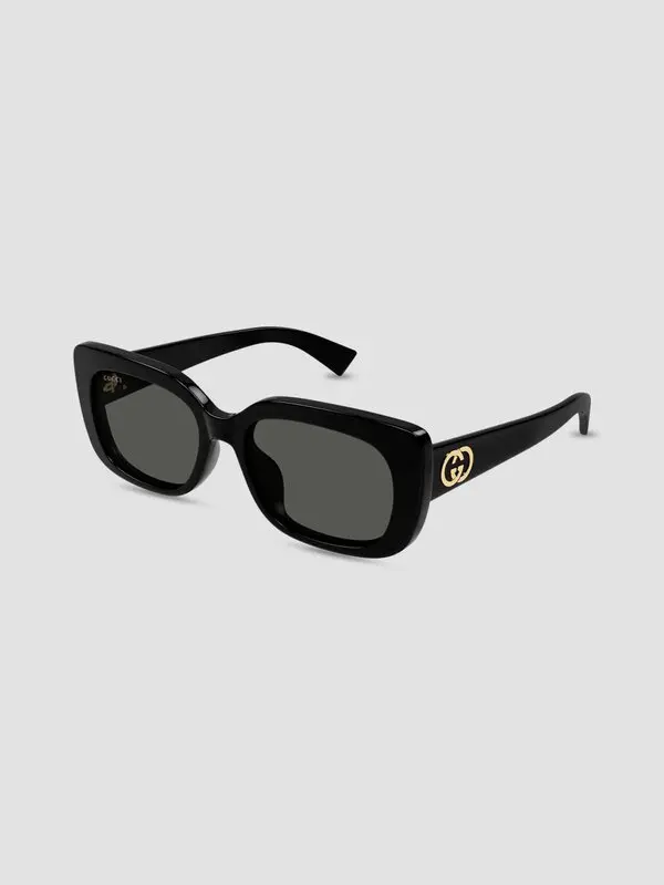 Gucci Gg Muse 55mm Square Sunglasses - Black