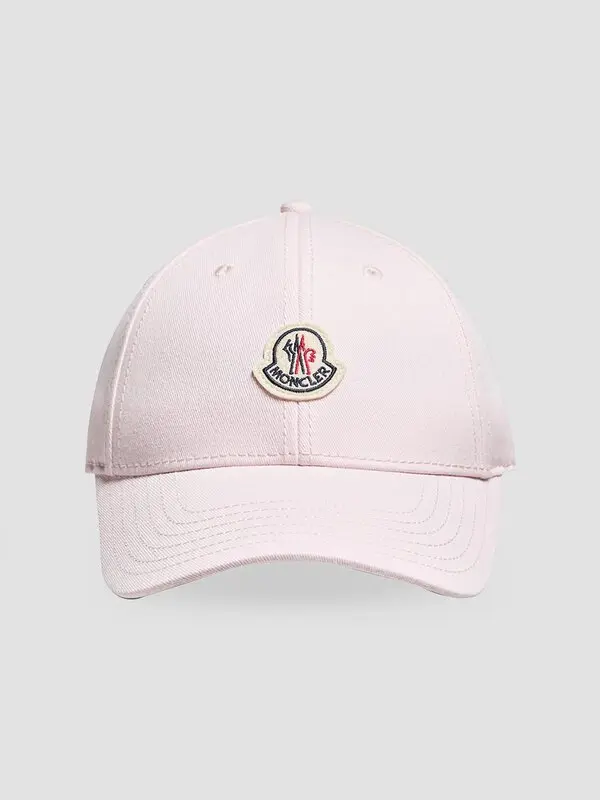 Moncler Baseball Hat In Gabardine