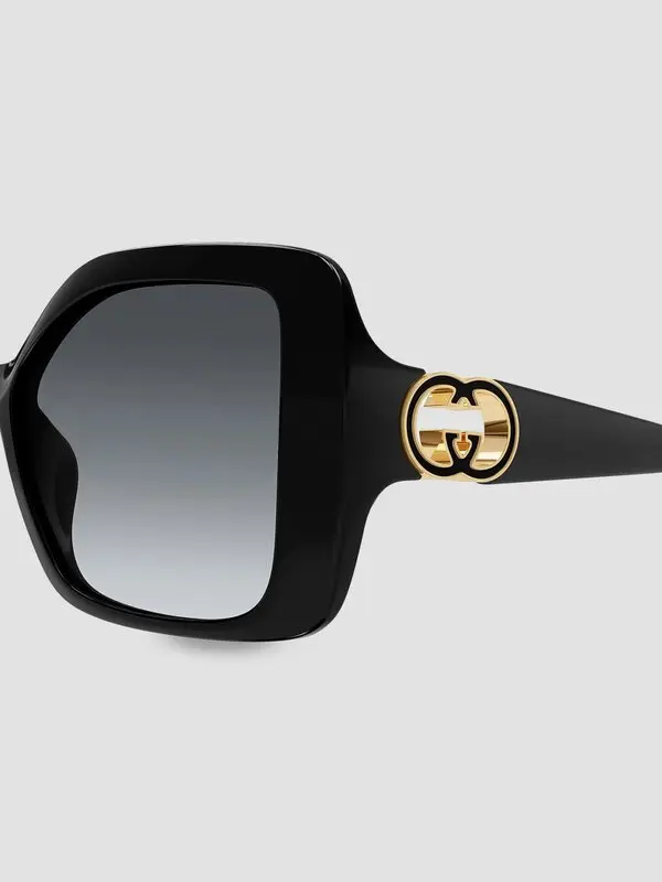 Gucci Hailey 59mm Square Sunglasses
