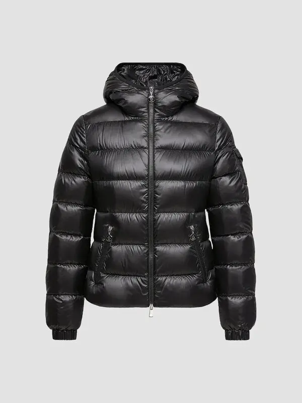 Moncler Glesse Hooded Short Down Coat