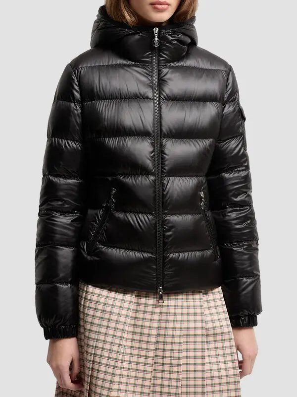 Moncler Glesse Hooded Short Down Coat