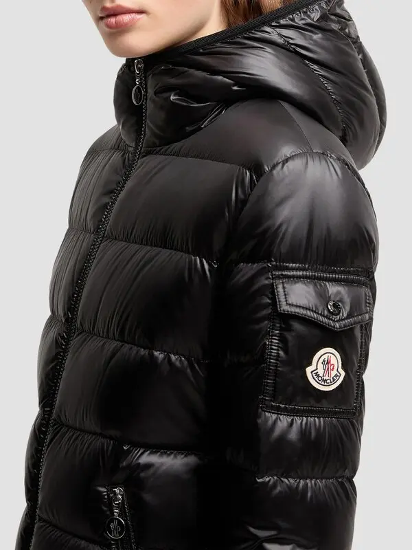 Moncler Glesse Hooded Short Down Coat