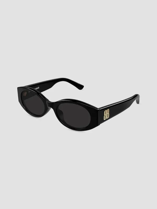 Balenciaga Nano 53mm Oval Sunglasses