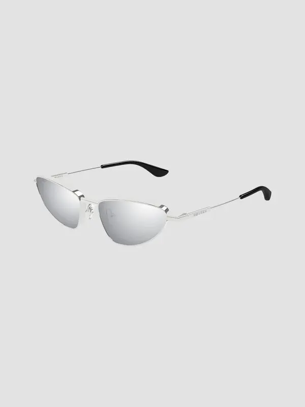 Alexander McQueen Metal T-bar 56mm Cat-eye Sunglasses