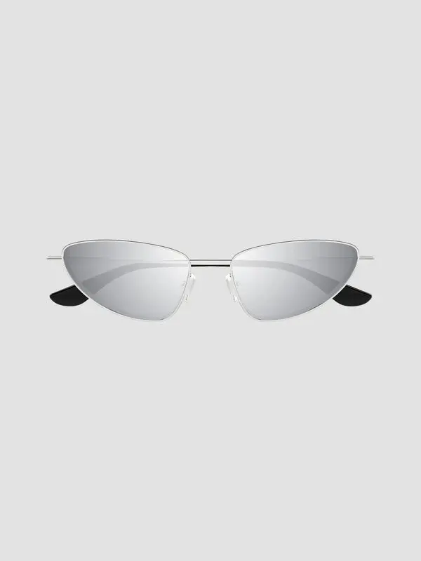 Alexander McQueen Metal T-bar 56mm Cat-eye Sunglasses