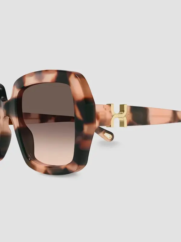 Chloé Marcie Mid 52mm Square Sunglasses