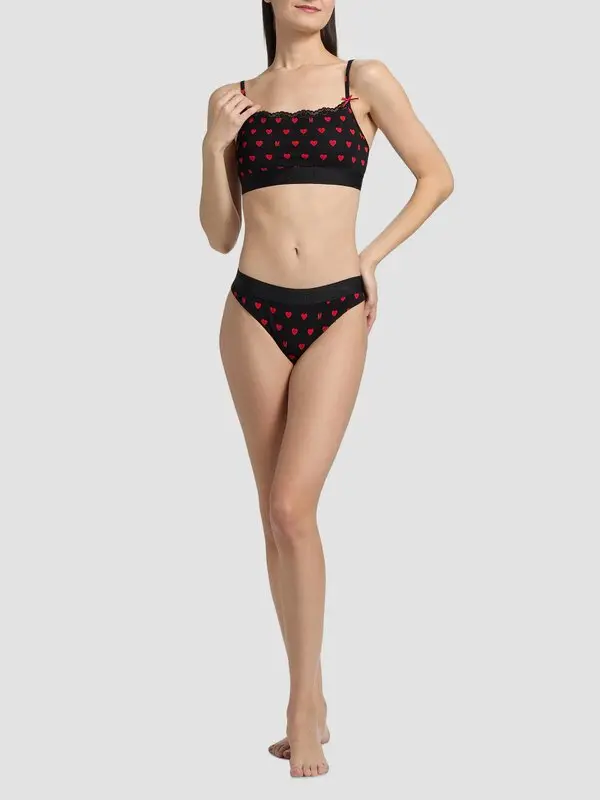 Moschino Intimo Donna M Hearts Bralette