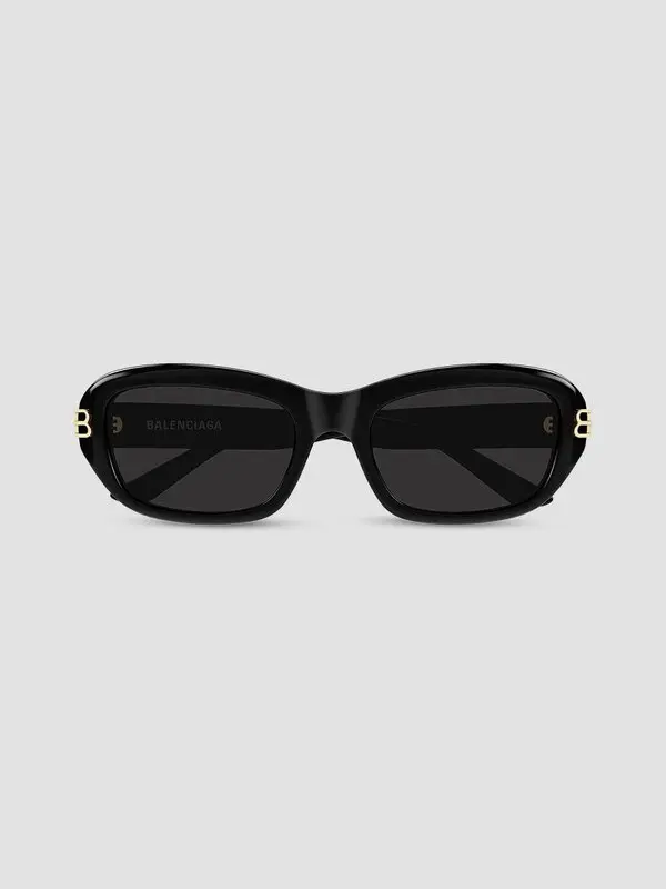 Balenciaga Casino 55mm Rectangular Sunglasses