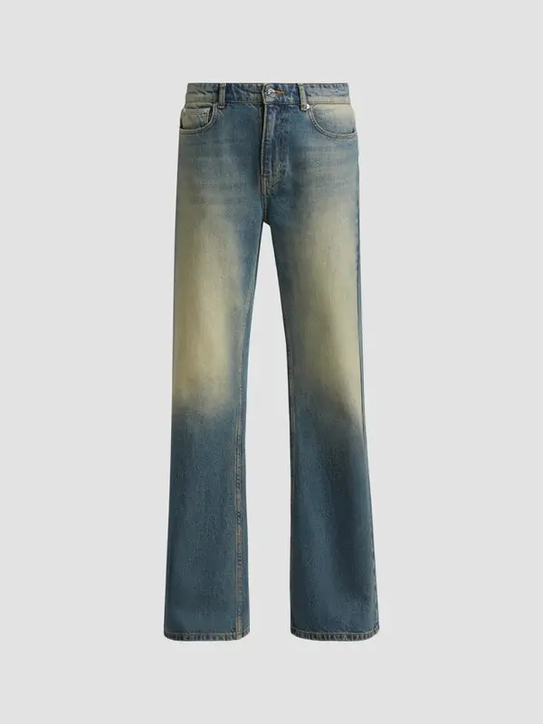 Moschino Mid-rise Straight Jeans - Multi Blue