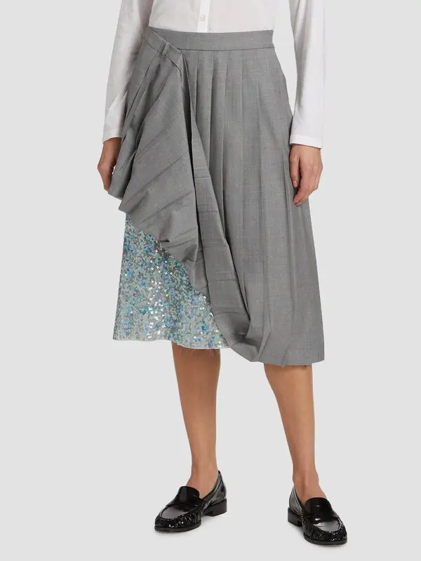 Moschino Lifted Hem Skirt