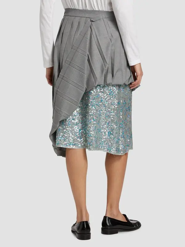 Moschino Lifted Hem Skirt
