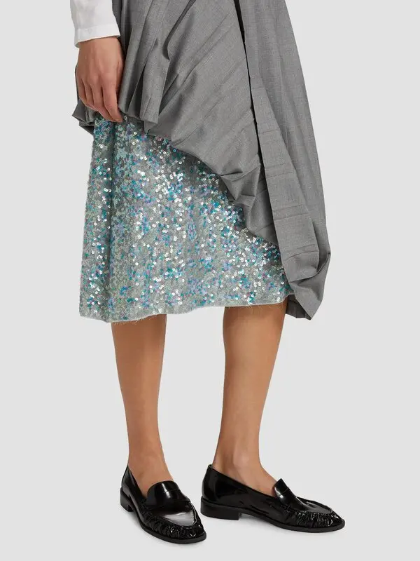 Moschino Lifted Hem Skirt