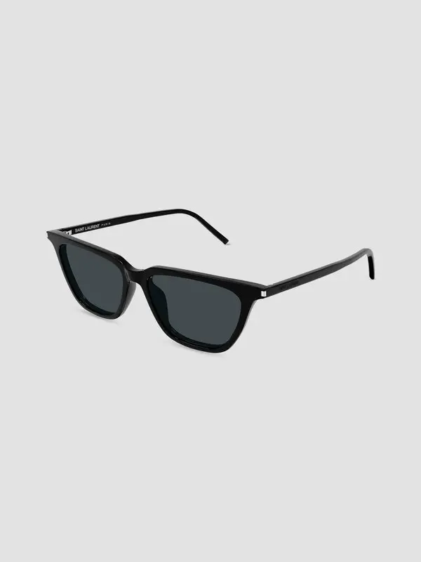 Saint Laurent Sulpice Cat-eye Sunglasses - Black