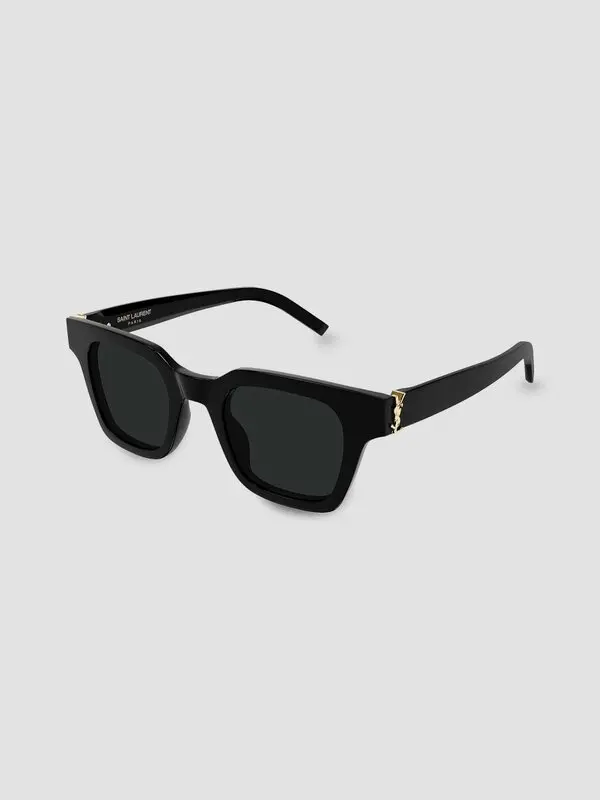 Saint Laurent 47mm Square Sunglasses - Black
