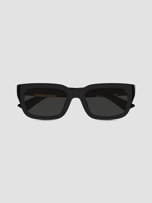 Bottega Veneta Dash Ribbon 54mm Rectangular Sunglasses