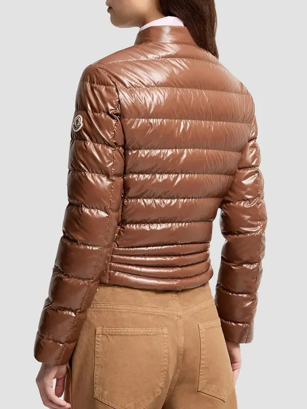 Moncler Papillon Puffer Jacket - Brown