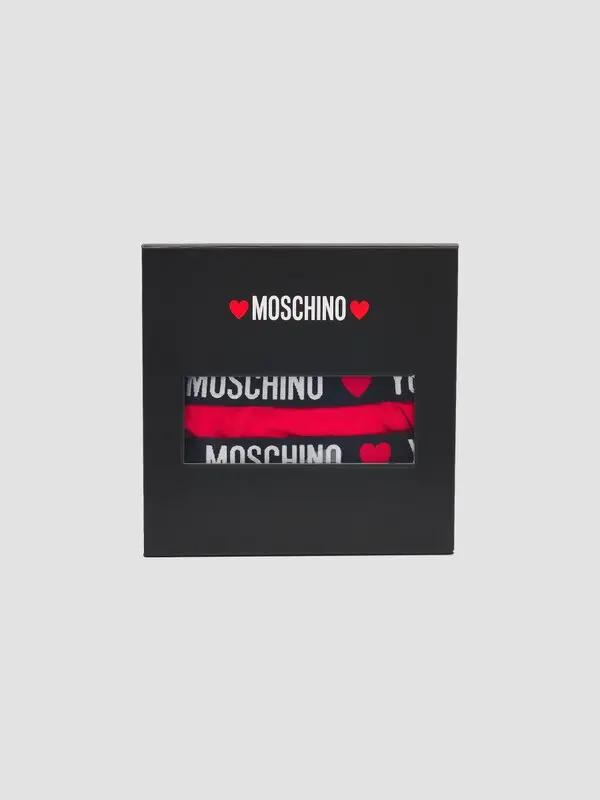 Moschino My Valentine Stretch-jersey Variety Brief 3-pack