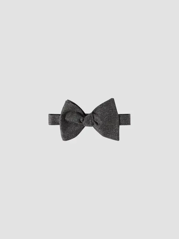 Brunello Cucinelli Cashmere And Silk Lightweight Flannel Bow Tie