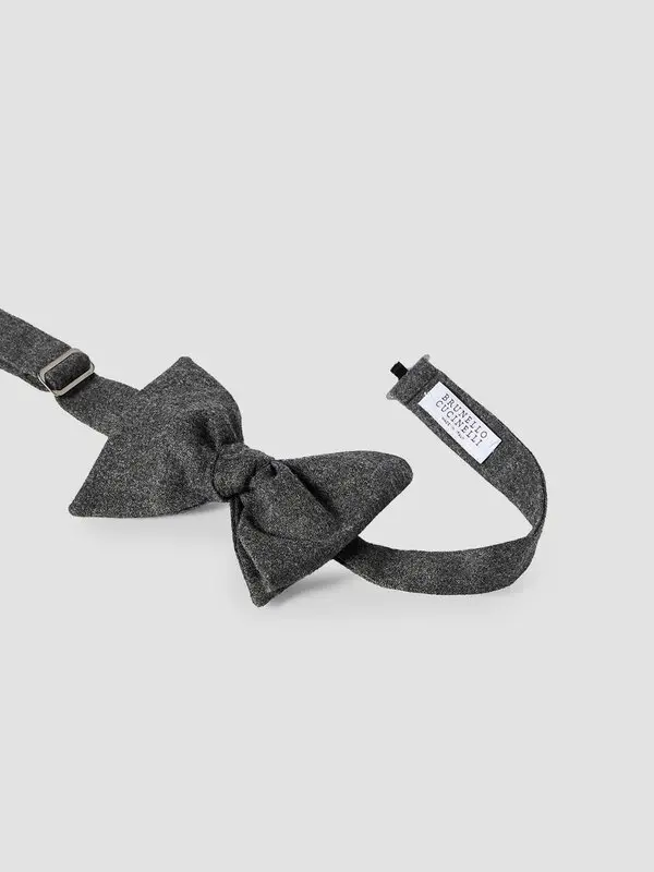 Brunello Cucinelli Cashmere And Silk Lightweight Flannel Bow Tie