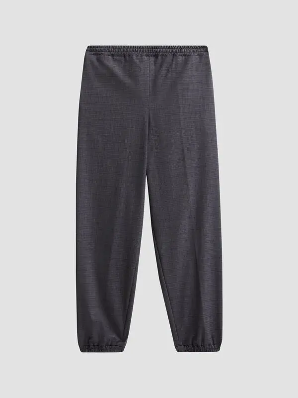 Moschino Plaid Jogger Trousers