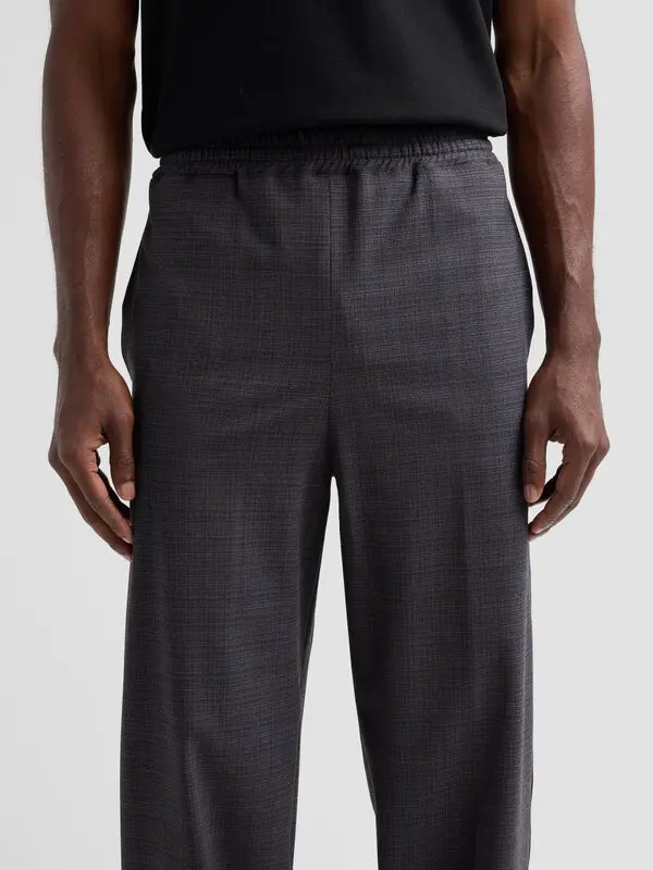 Moschino Plaid Jogger Trousers