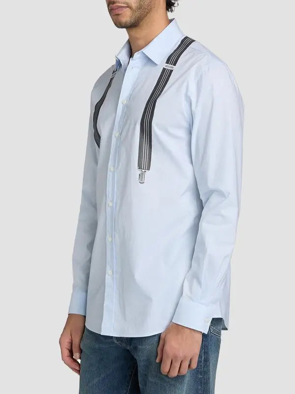 Moschino Trompe L'oeil Cotton Shirt