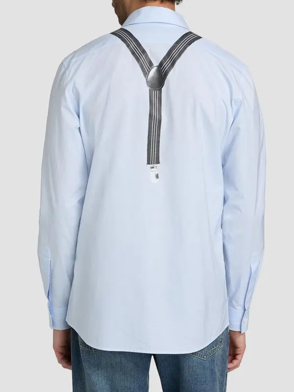 Moschino Trompe L'oeil Cotton Shirt