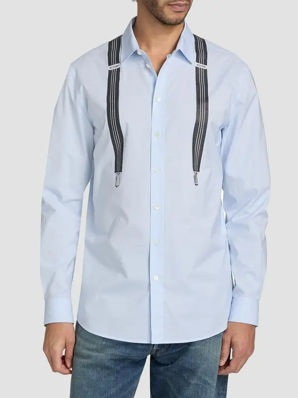 Moschino Trompe L'oeil Cotton Shirt