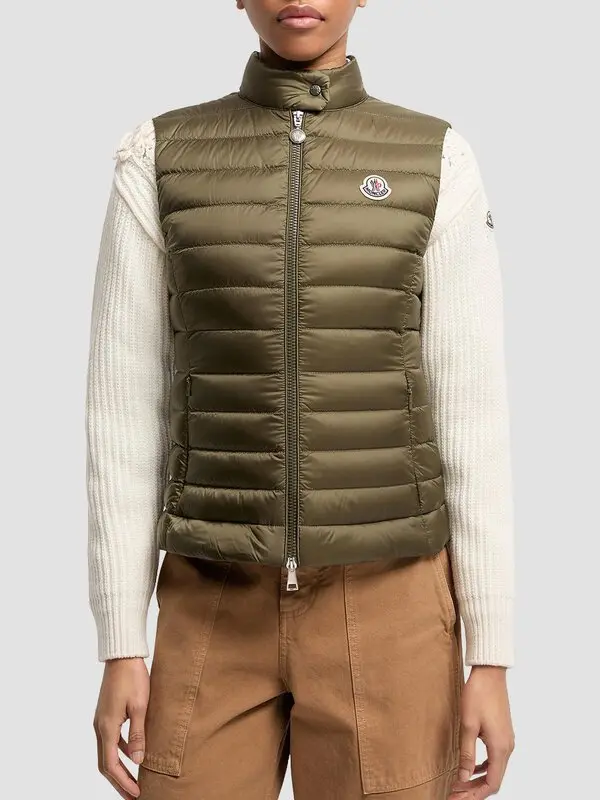 Moncler Igens Puffer Vest - Olive Green