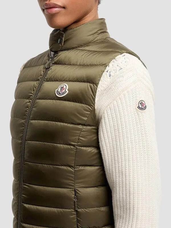 Moncler Igens Puffer Vest - Olive Green