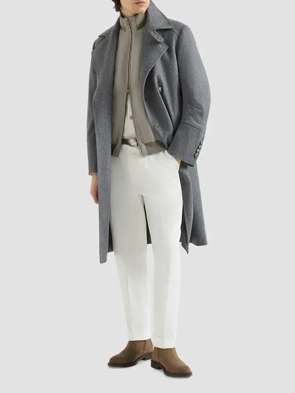 Brunello Cucinelli Bonded Nylon Vest With Thermore Padding