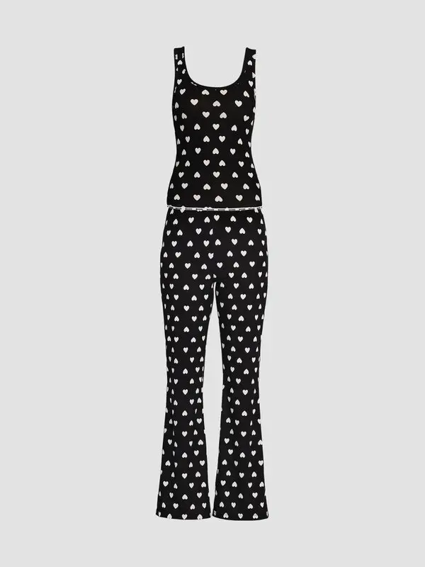 Moschino Heart-print Pajamas