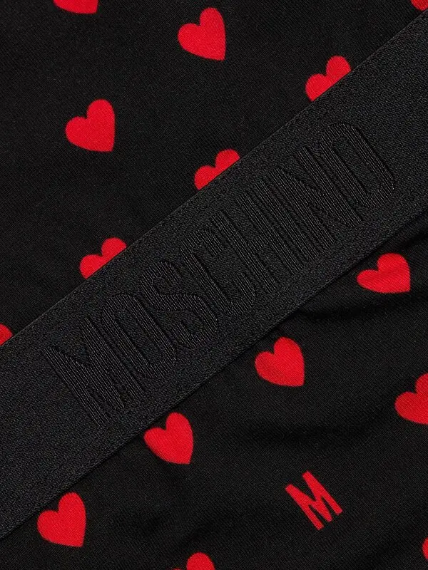 Moschino Intimo Donna M Hearts Bodysuit